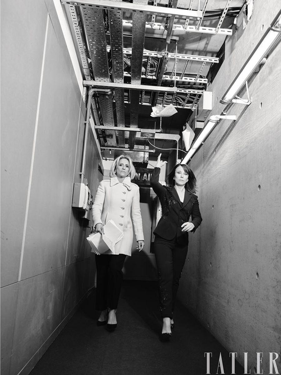 Kay Burley, Emily Maitlis, and Mishal Husain feature on Tatler front cover as they prepare to ...