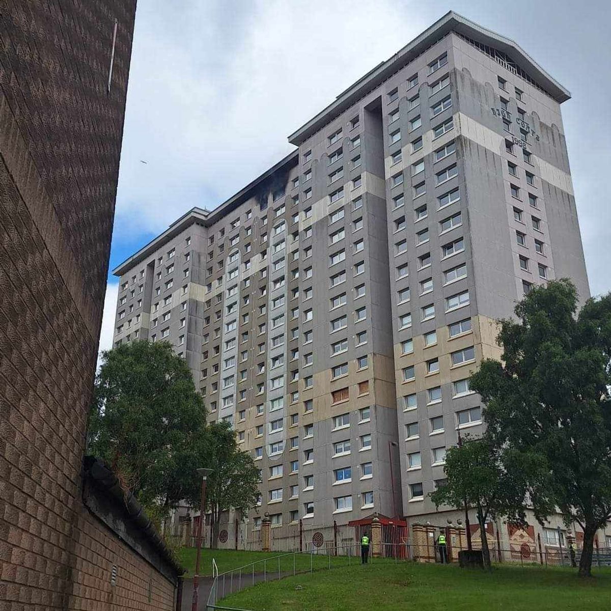 Arrest made after six people rescued by firefighters during Coatbridge ...