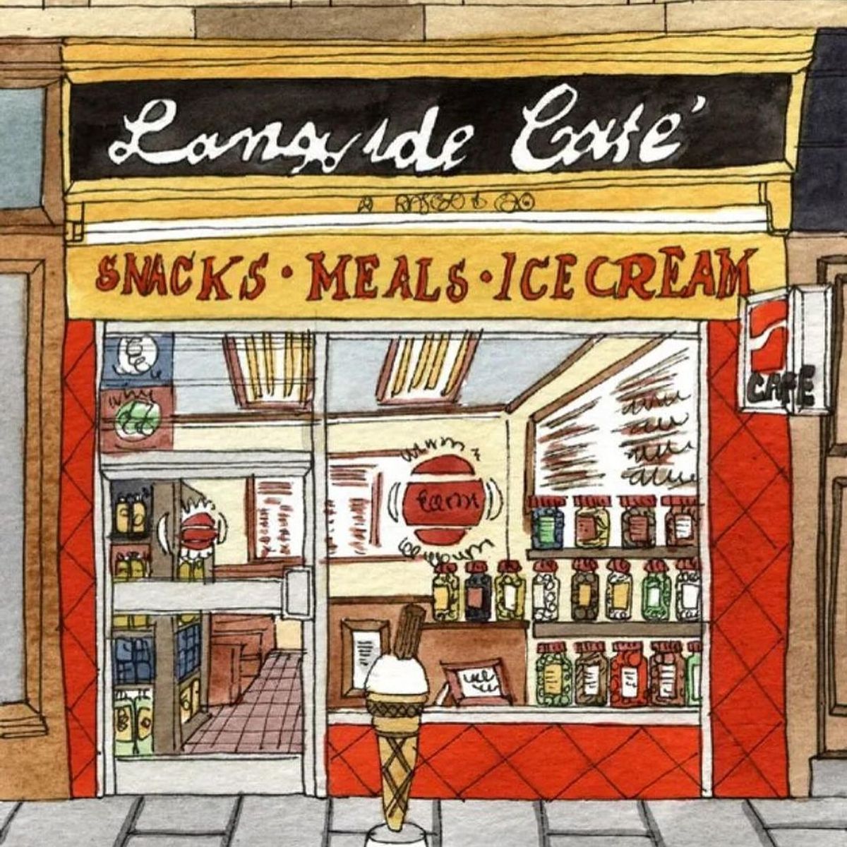 Missing ice cream statue returned with 'lovely little' note | UK News ...