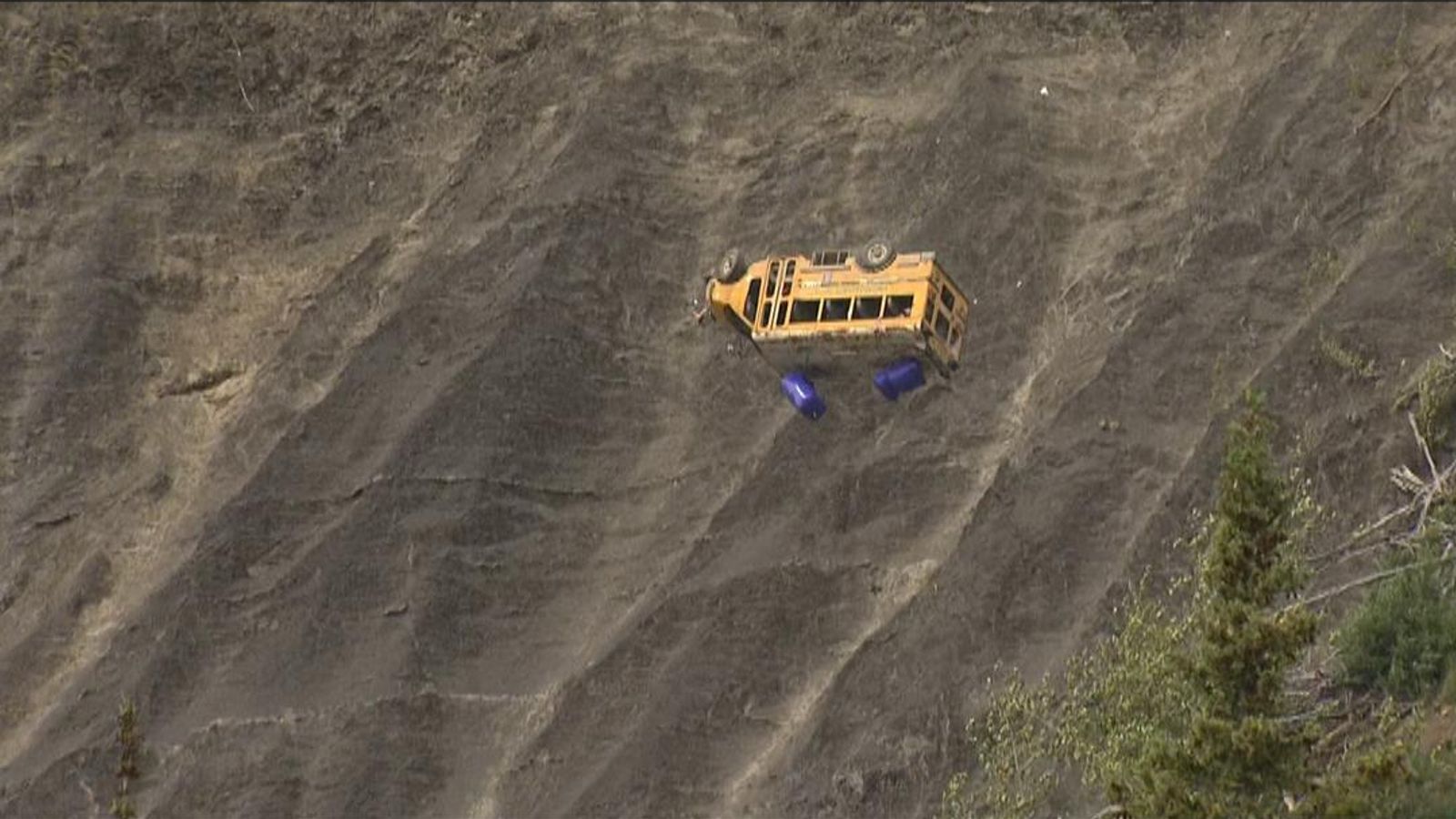 Town launches cars of cliff in Alaska to celebrate American ...