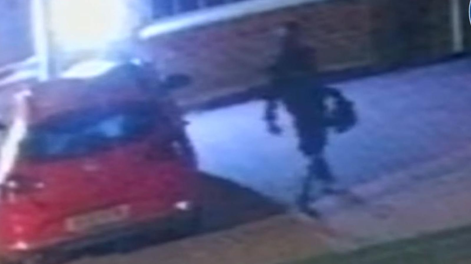 CCTV shows arson attack that killed a 26-year-old | UK News | Sky News