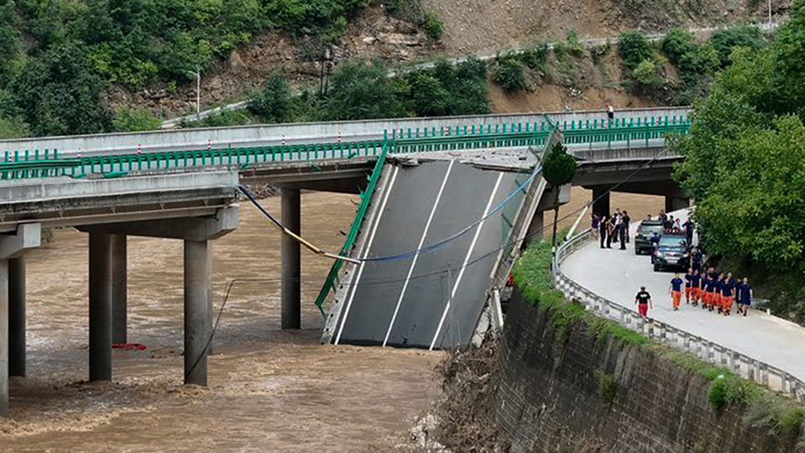 Is China's race to modernise to blame for bridge collapse? | News UK Video News | Sky News