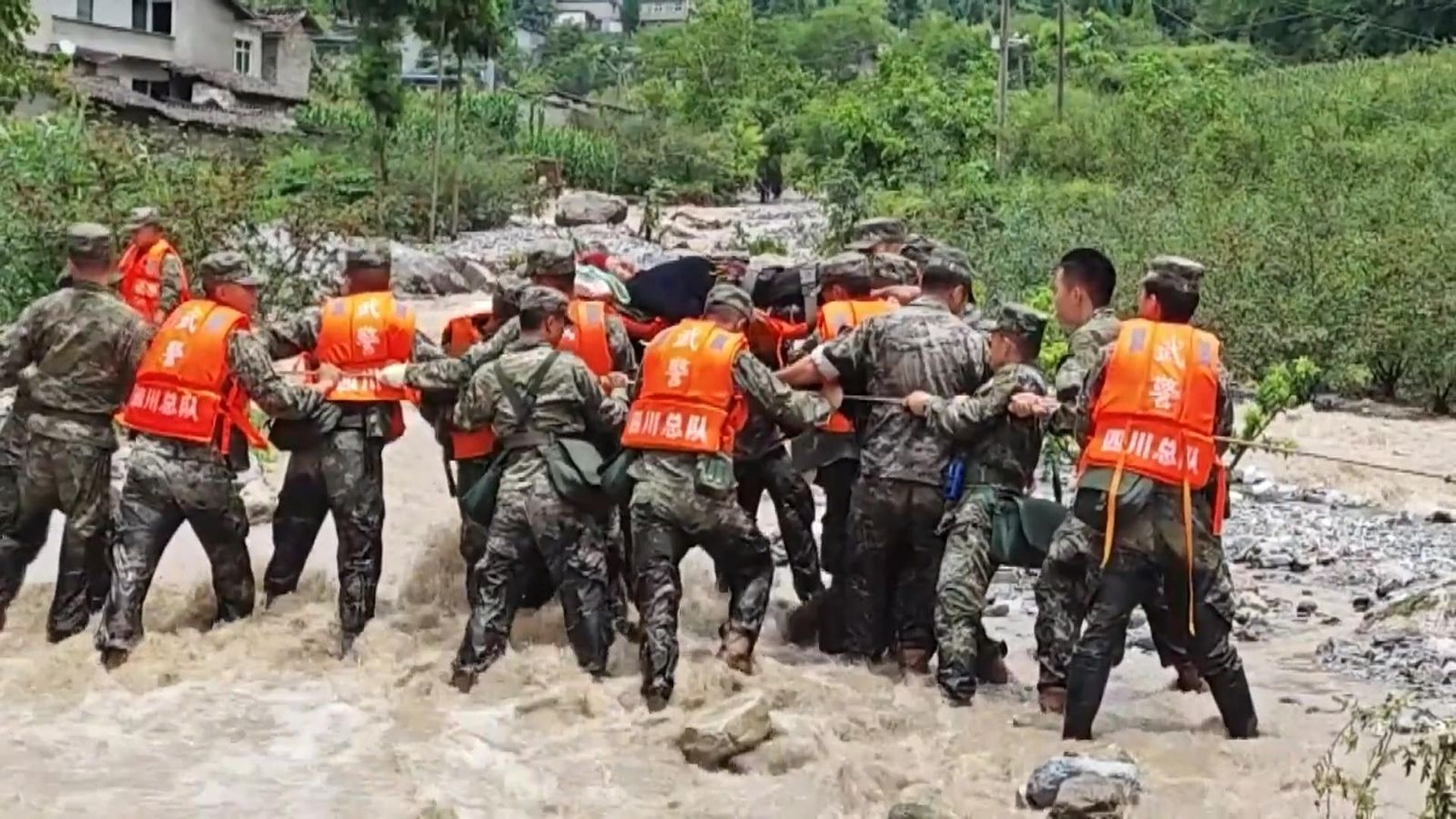 China: Emergency responders called after remote village hit by flooding ...