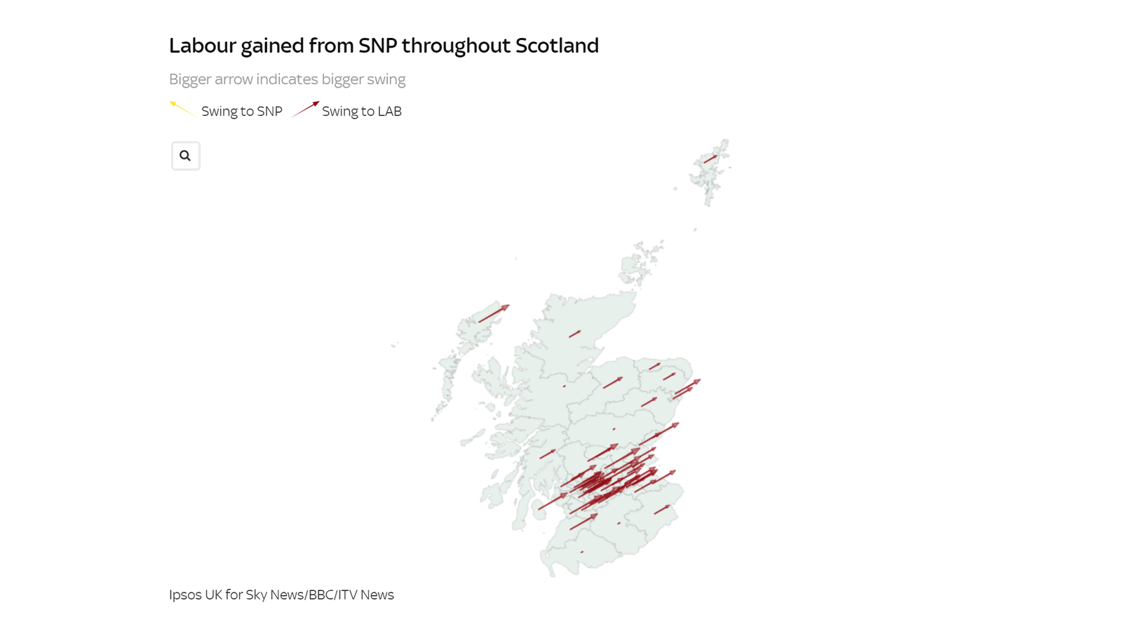 Labour's landslide election in maps and charts | Politics News | Sky News