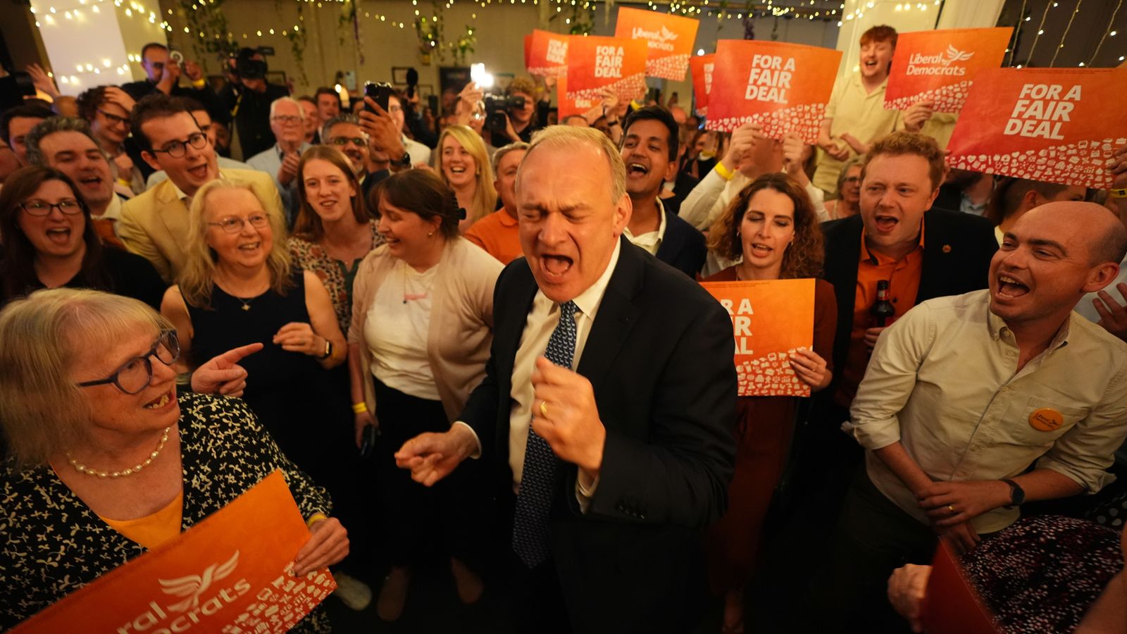 General election 2024: Liberal Democrats win 71 seats | News UK Video News | Sky News