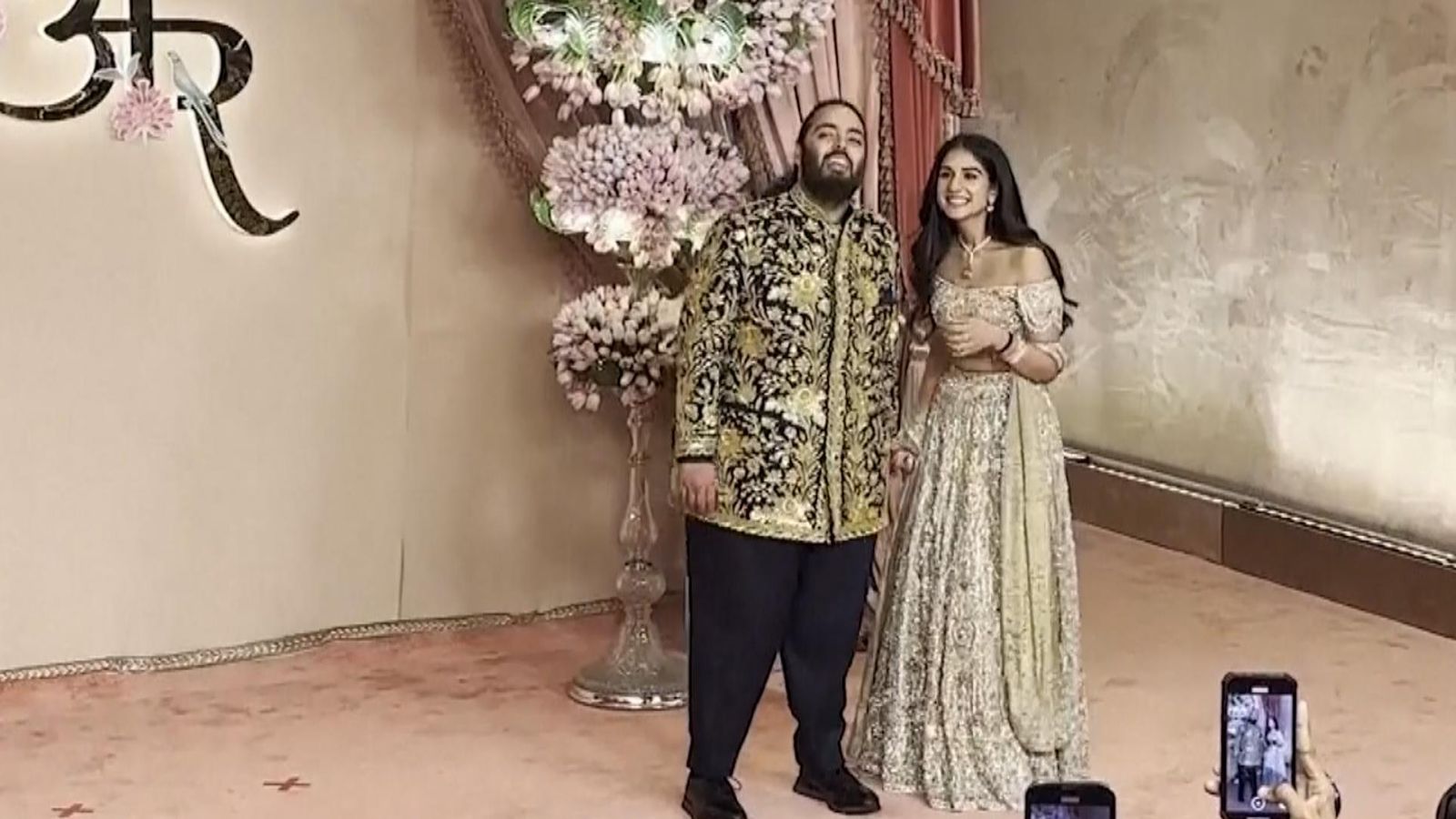 Bollywood stars attend pre-wedding celebrations of youngest son of Asia's richest man Mukesh ...