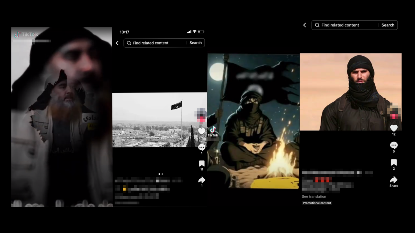 The Islamic State supporters exploiting TikTok's 'sounds' feature ...