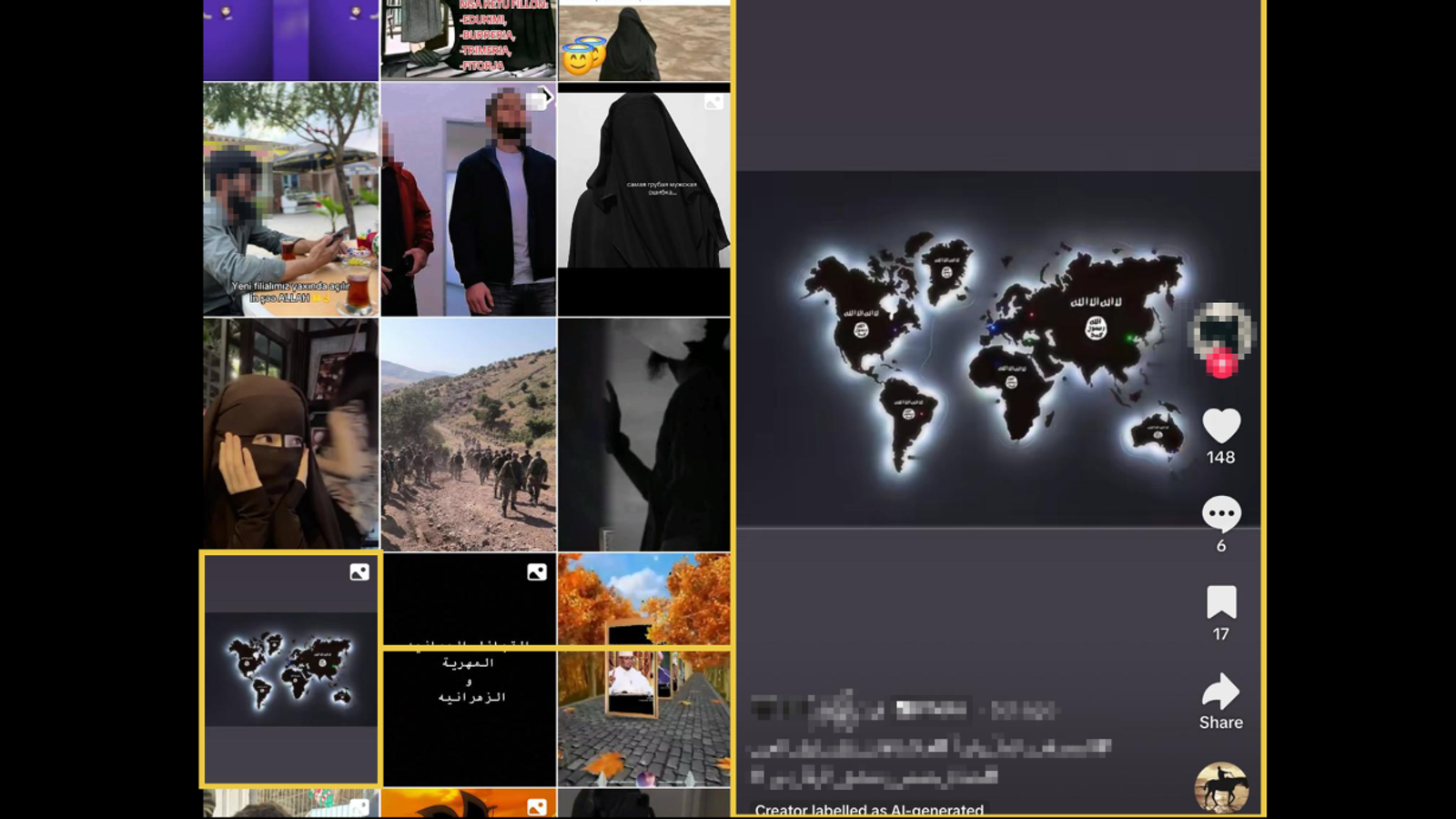 The Islamic State supporters exploiting TikTok's 'sounds' feature ...