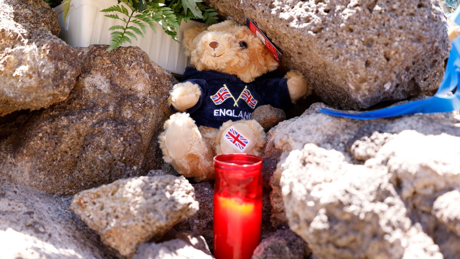 Jay Slater: Flowers and teddy bear left near ravine where body found ...