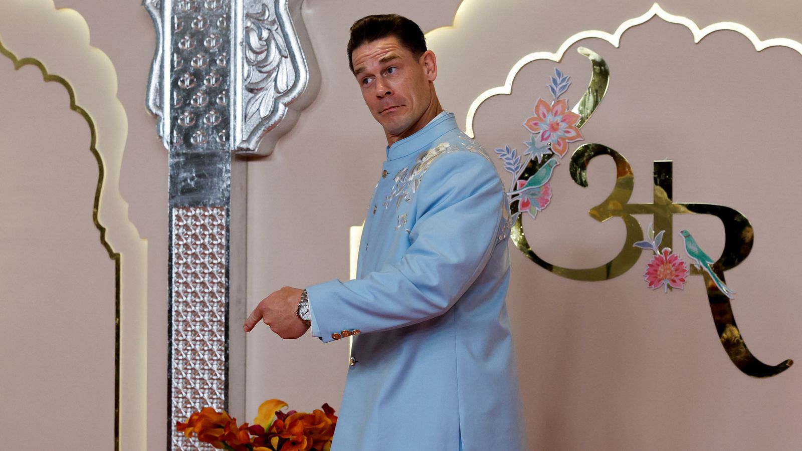 Ambani wedding in pictures: Sir Tony Blair, Kim Kardashian, John Cena ...