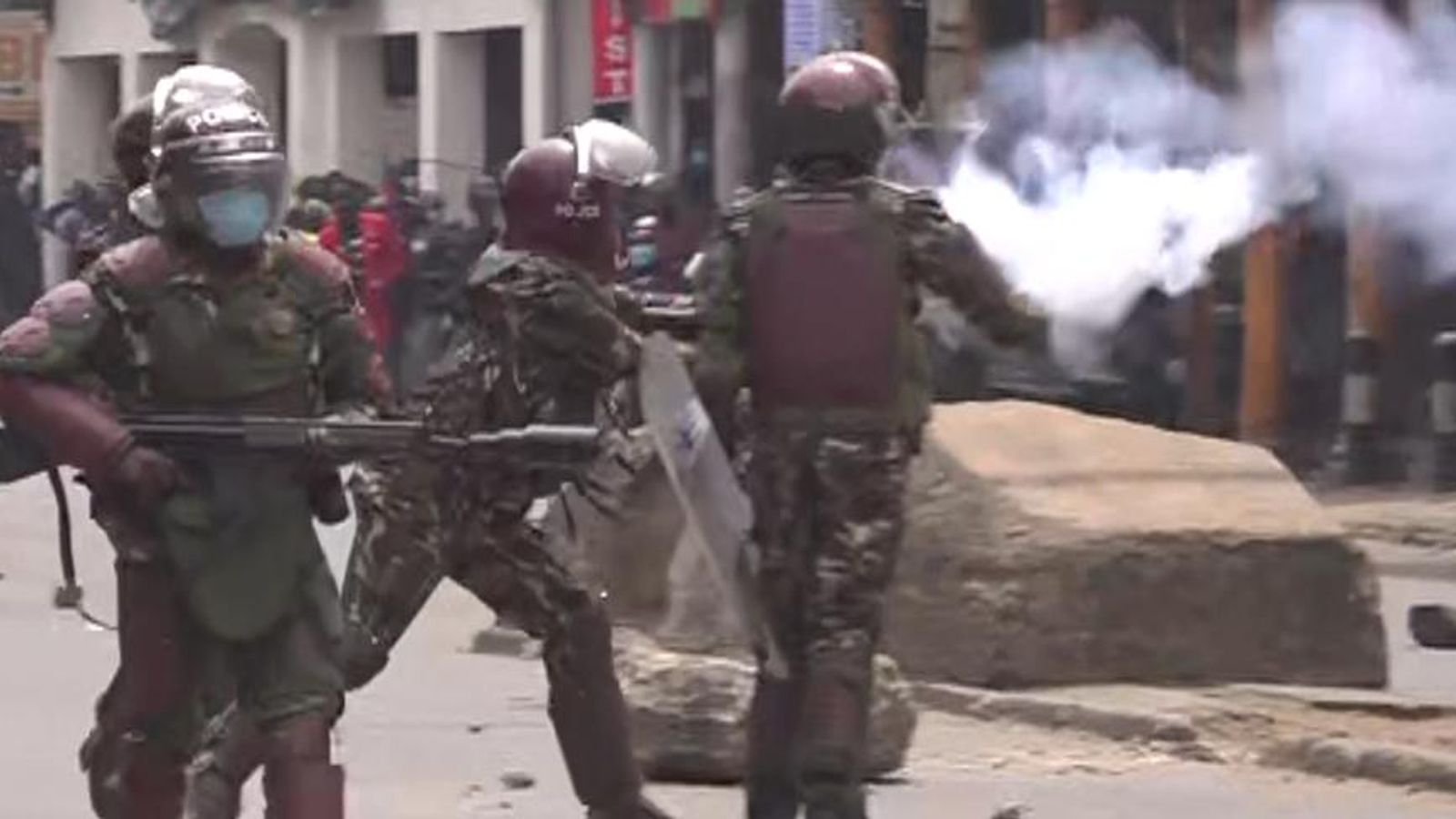 Kenya: Anti-government protesters clash with police in Nairobi | World ...