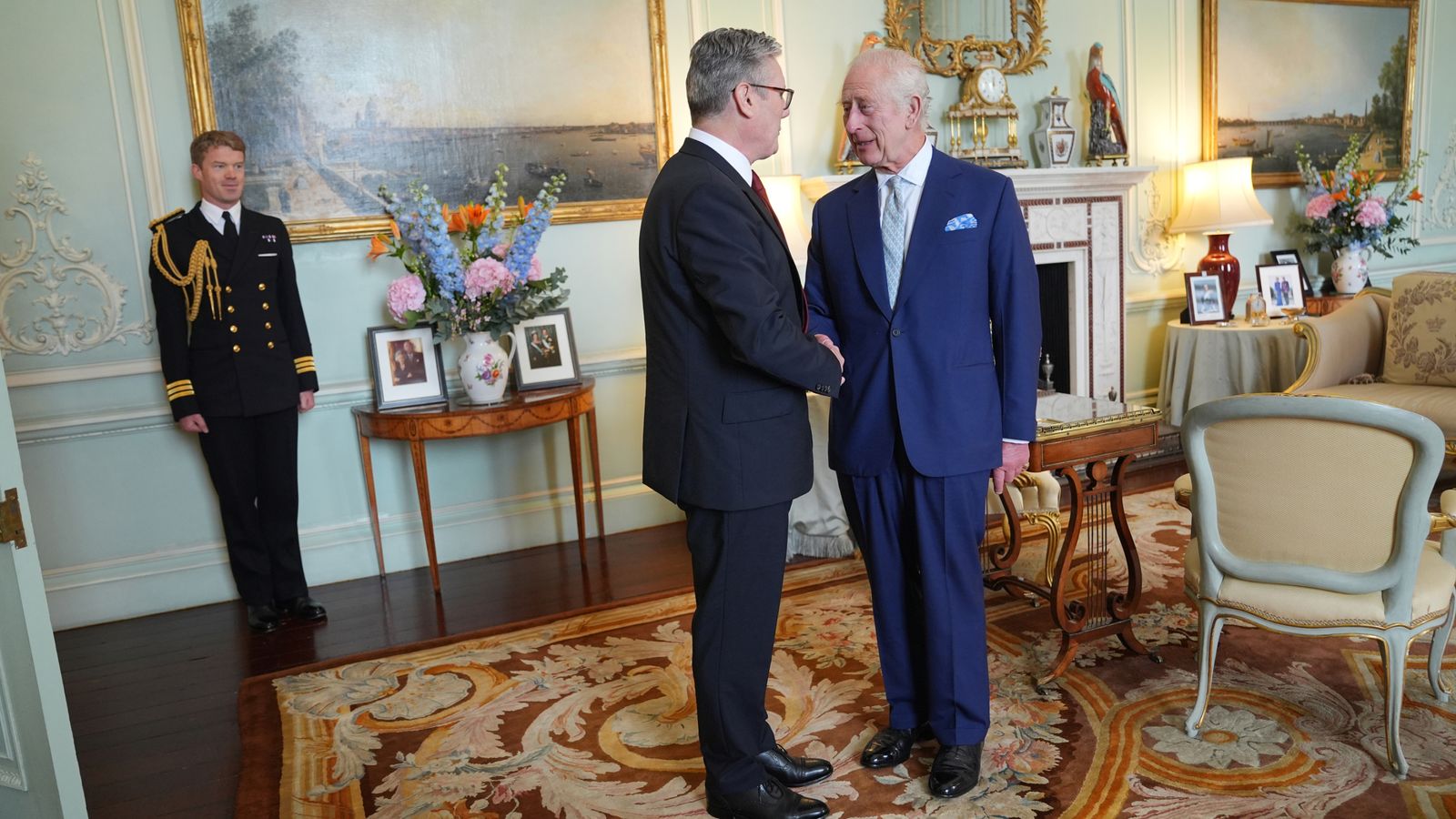 Kier Starmer officially becomes Britain's prime minister after meeting ...