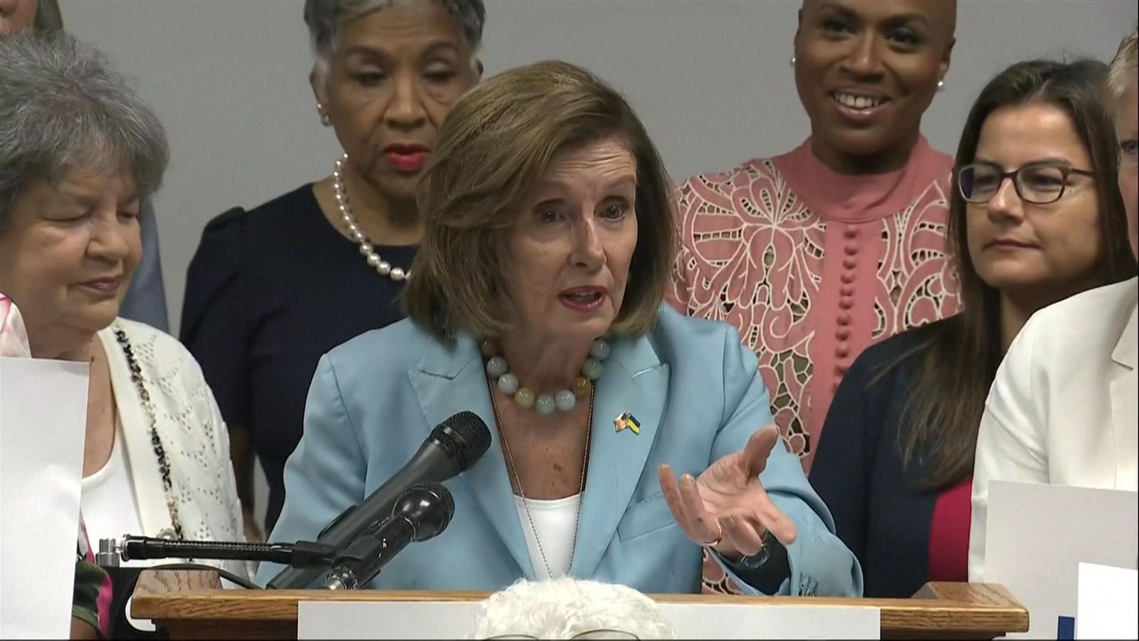 Nancy Pelosi says Kamala Harris is 'about strength and determination' and is 'capable' of ...