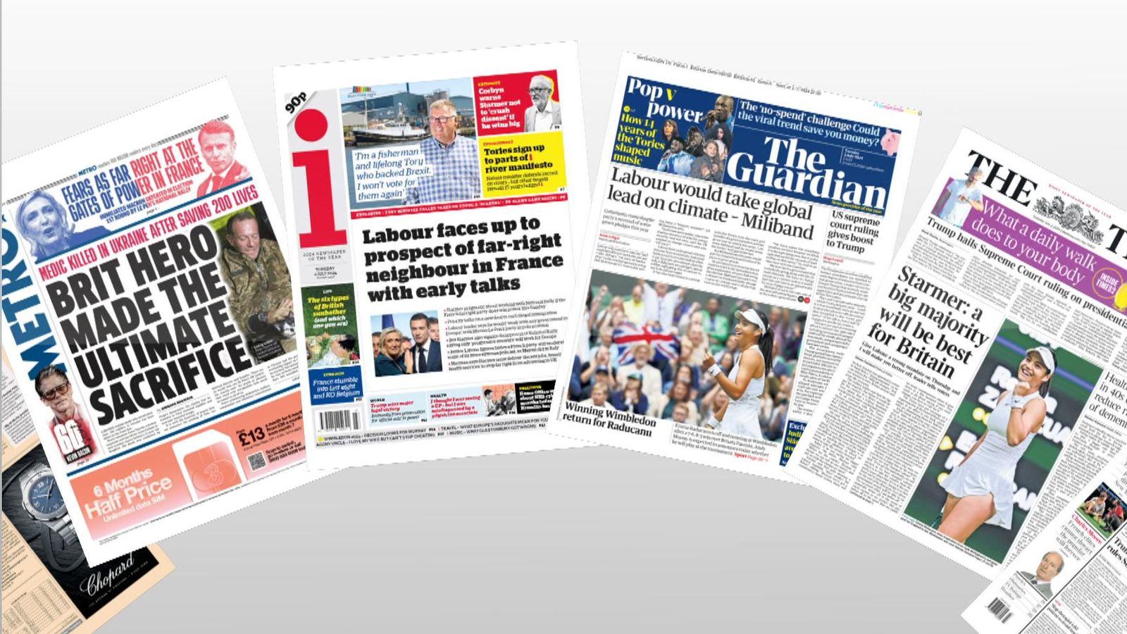 Tuesday's national newspaper front pages | UK News | Sky News