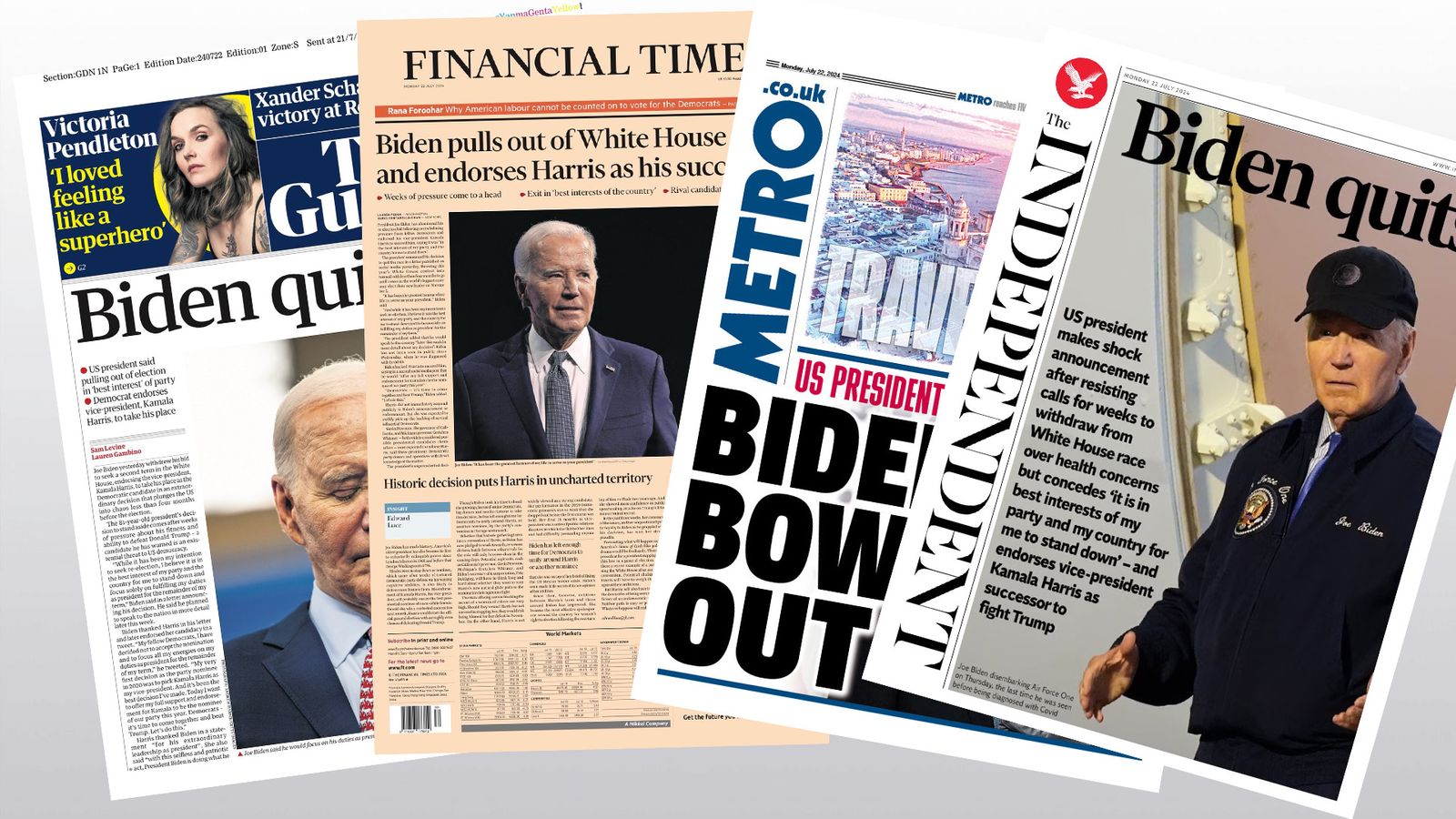 Monday's UK and US newspaper front pages | UK News | Sky News