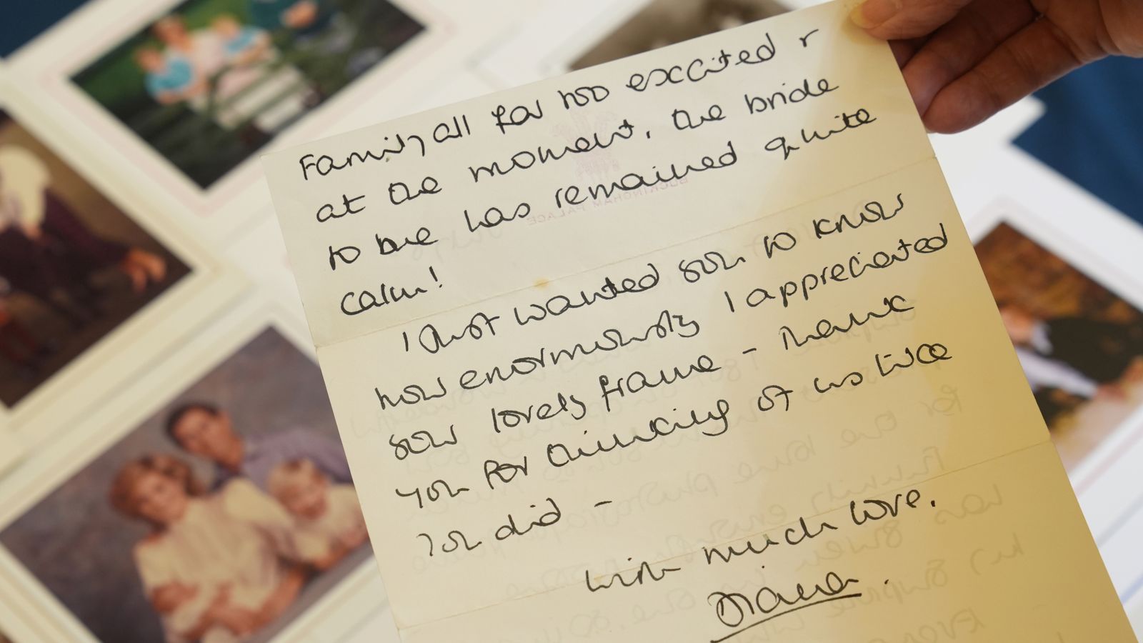Handwritten letters from Princess Diana to go on sale | UK News | Sky News