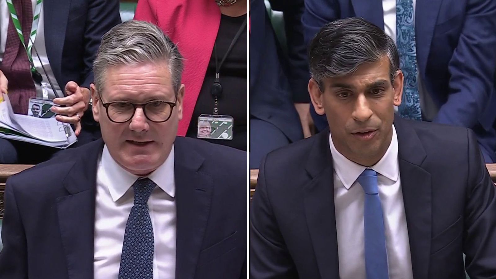 PMQs: Rishi Sunak goes easy on Sir Keir Starmer in his first PMQs | News UK Video News | Sky News