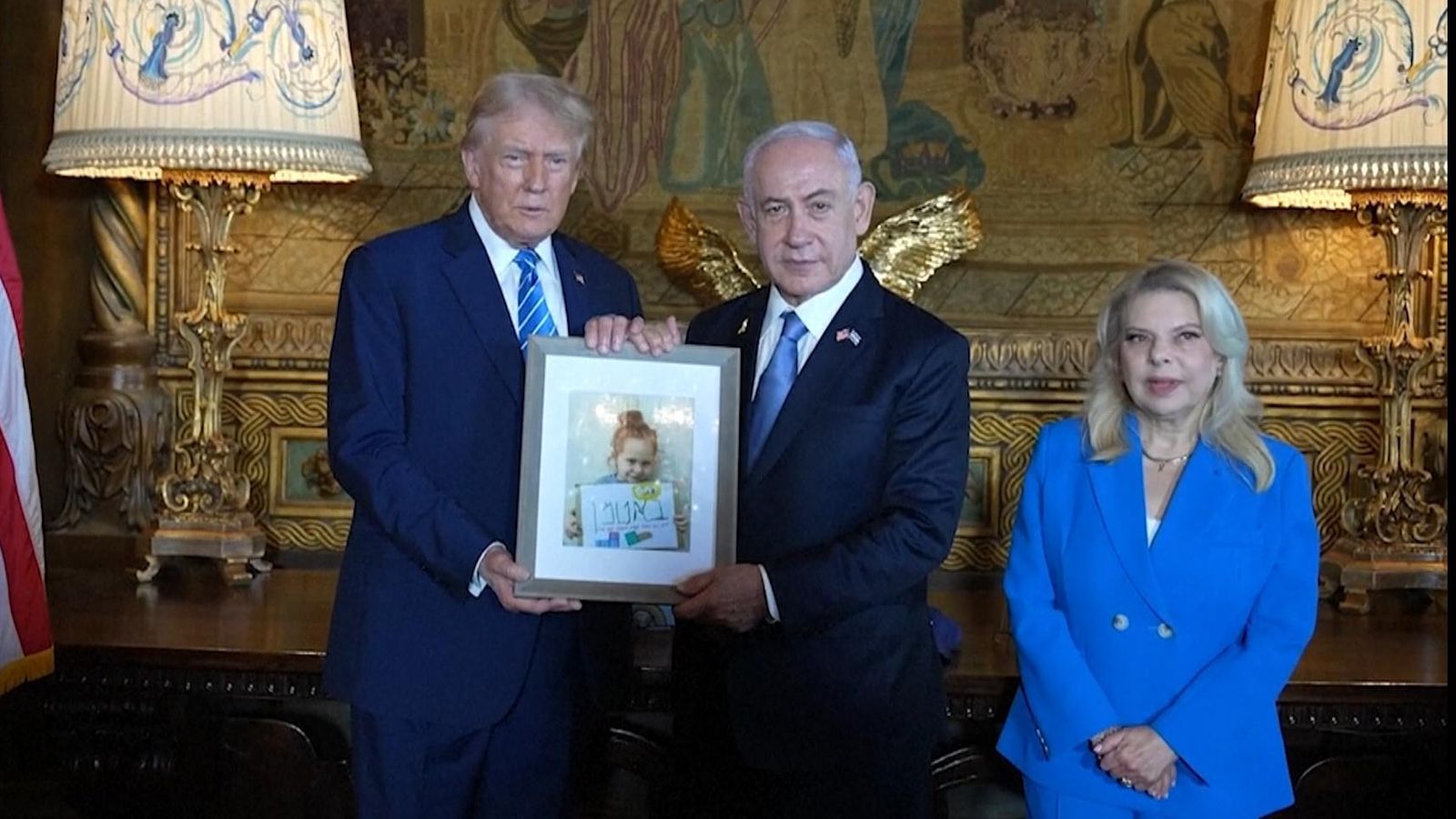 Trump calls Kamala Harris' Gaza remarks 'disrespectful' as he hosts ...