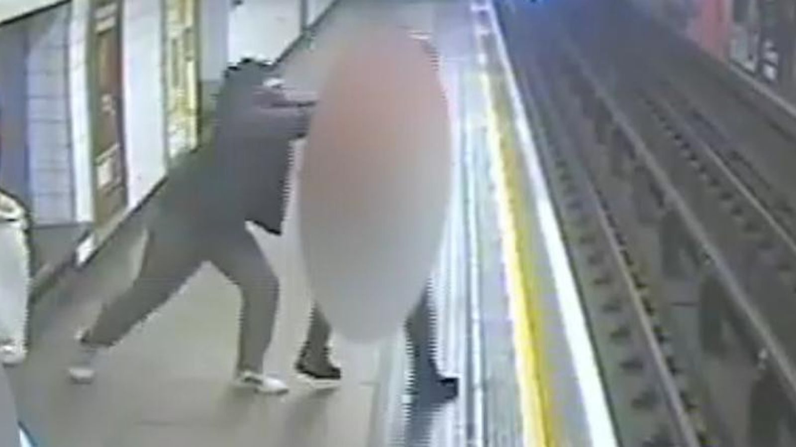 Homeless man who pushed stranger onto Oxford Circus Tube tracks found guilty of attempted murder ...