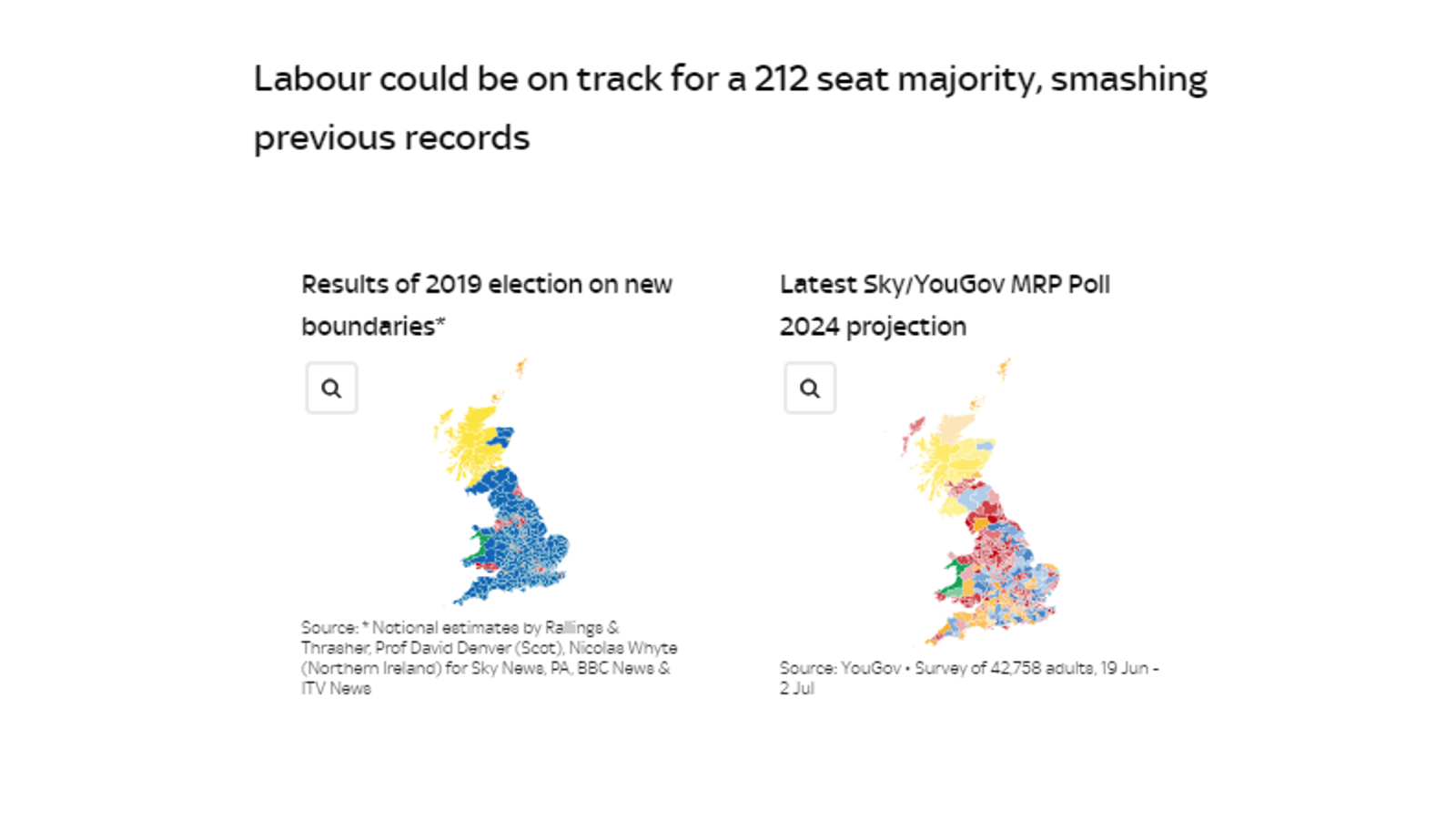 General Election: Labour on course for biggest majority of any party ...