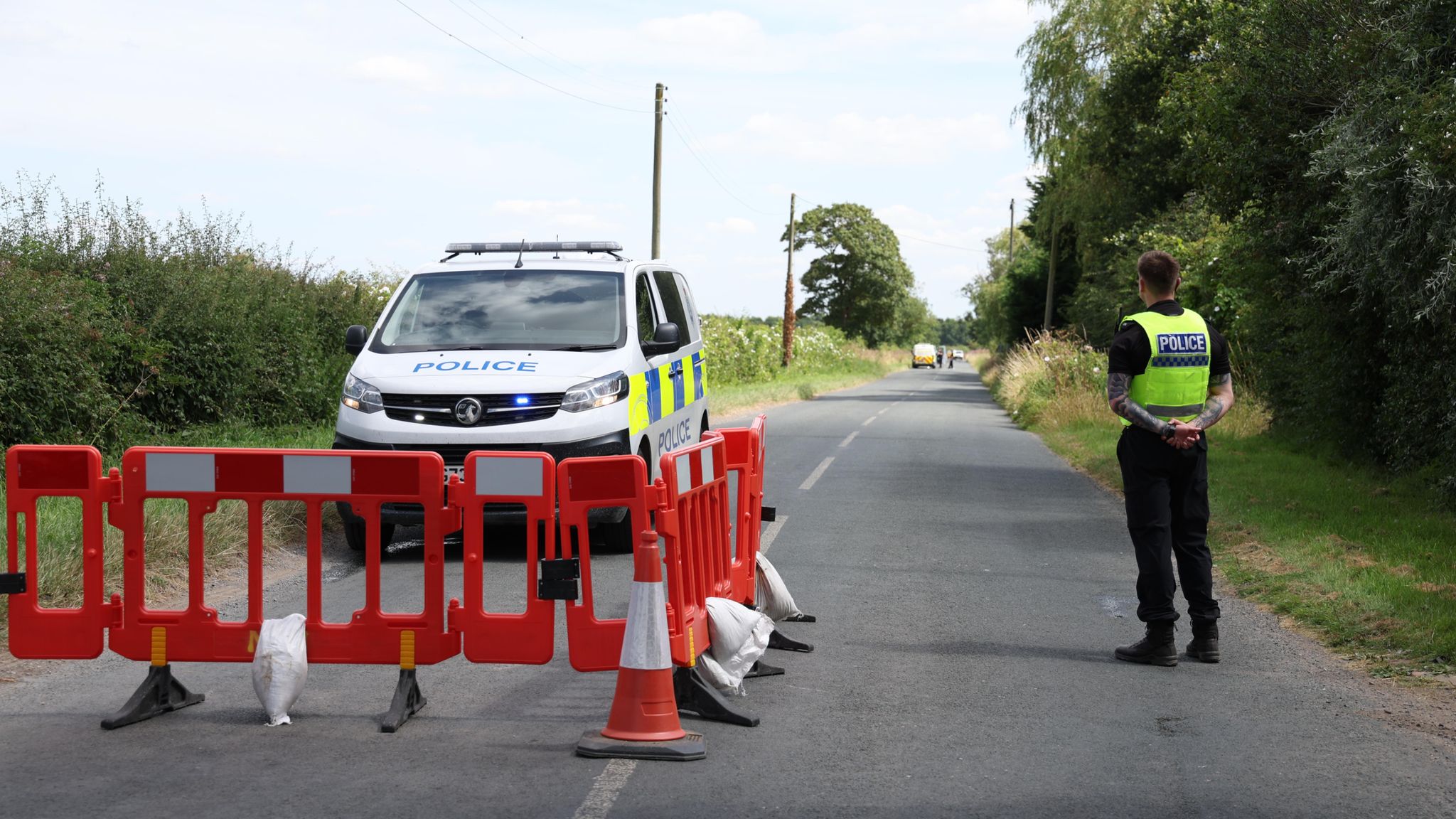 Two killed after light aircraft crashes into field in North Yorkshire | UK News | Sky News