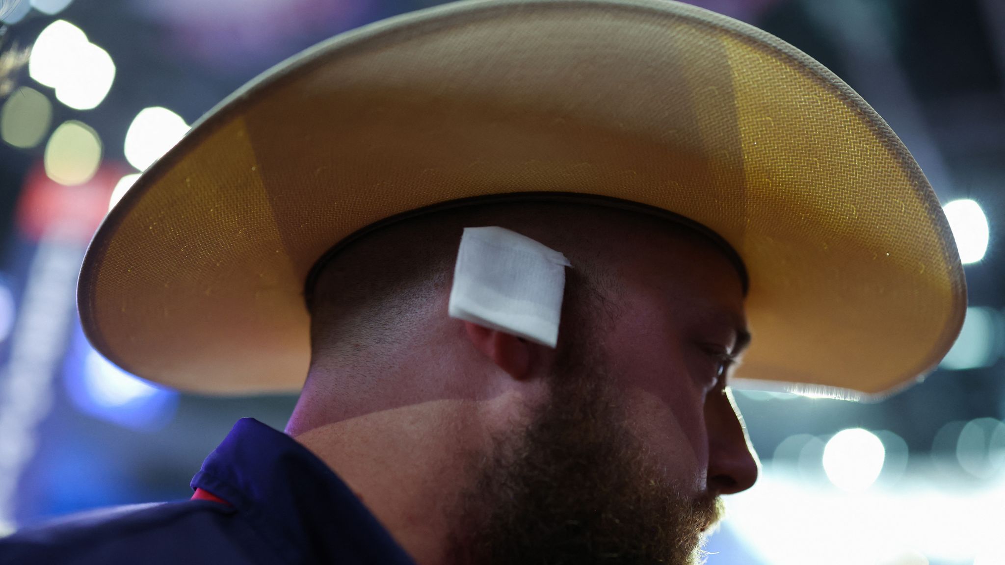 Donald Trump supporters wear fake ear bandages after shooting | US News ...