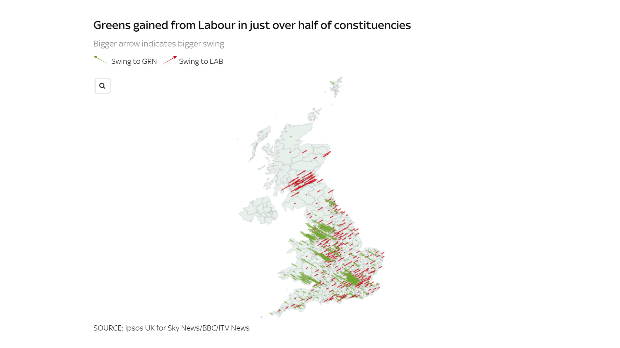 Labour's landslide election in maps and charts | Politics News | Sky News
