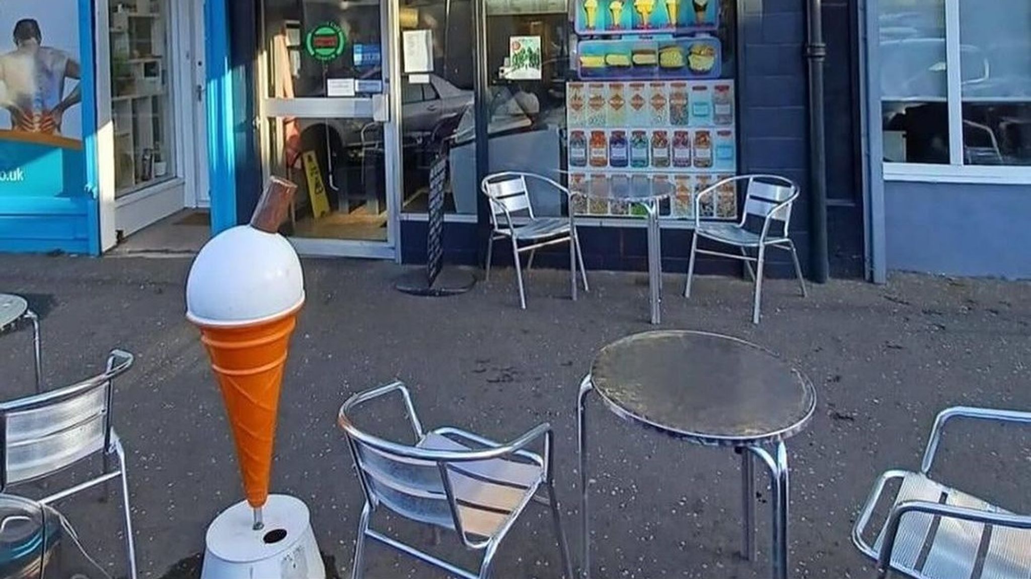 Missing ice cream statue returned with 'lovely little' note | UK News ...