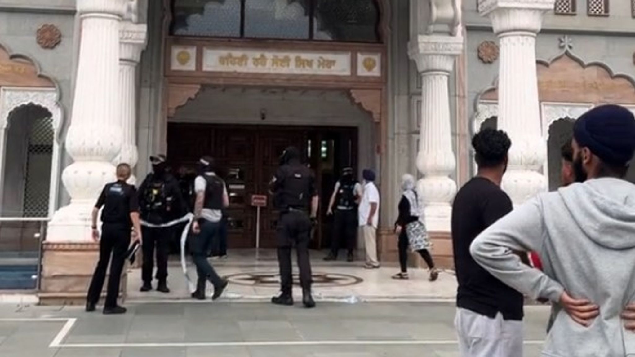 Boy arrested after Sikh worshippers attacked at gurdwara in Gravesend ...