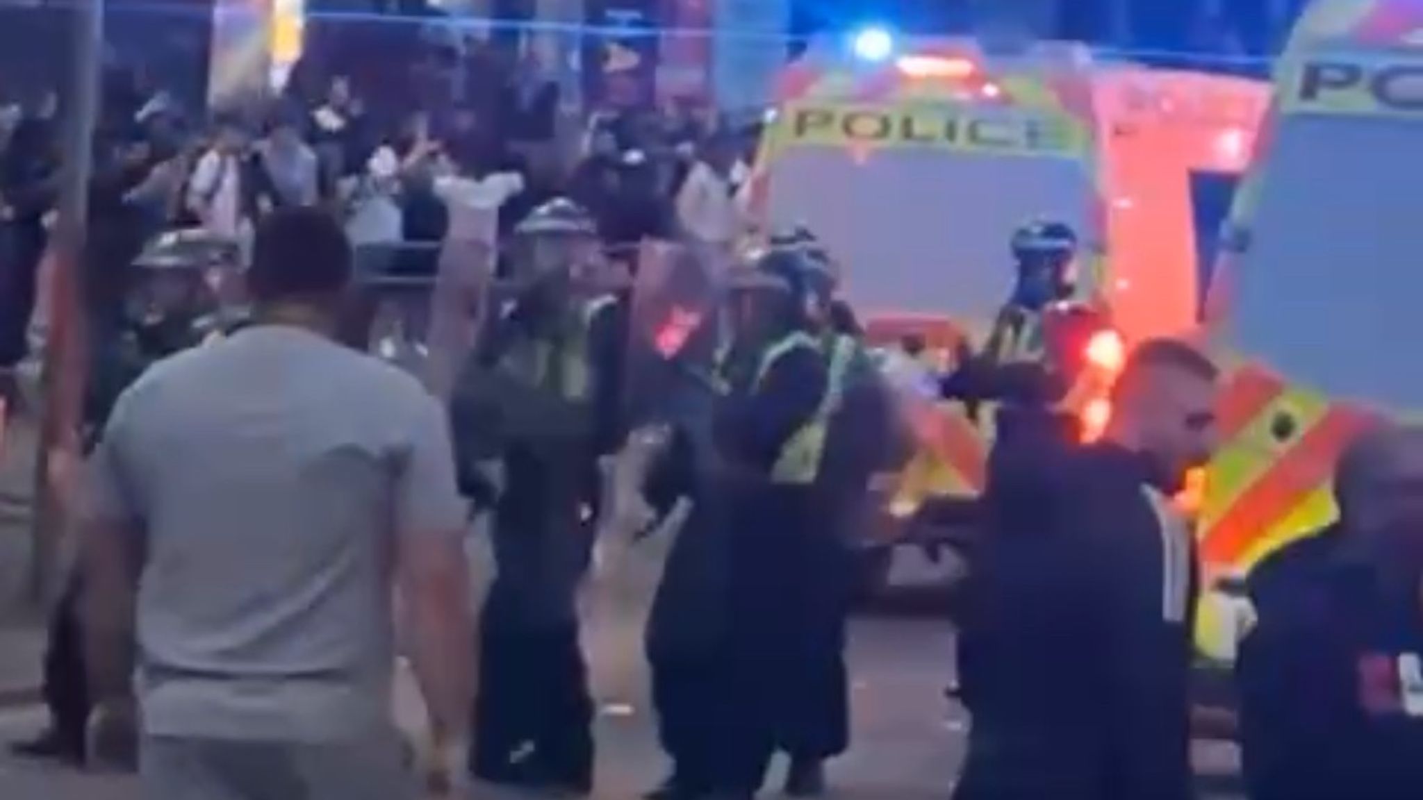 Several arrests made over rioting in Leeds - as police issue details ...