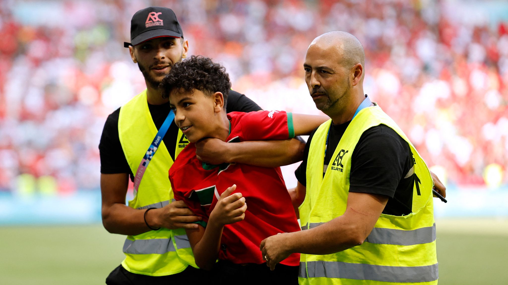 Chaos at Olympic football match as VAR rules out Argentina goal two ...