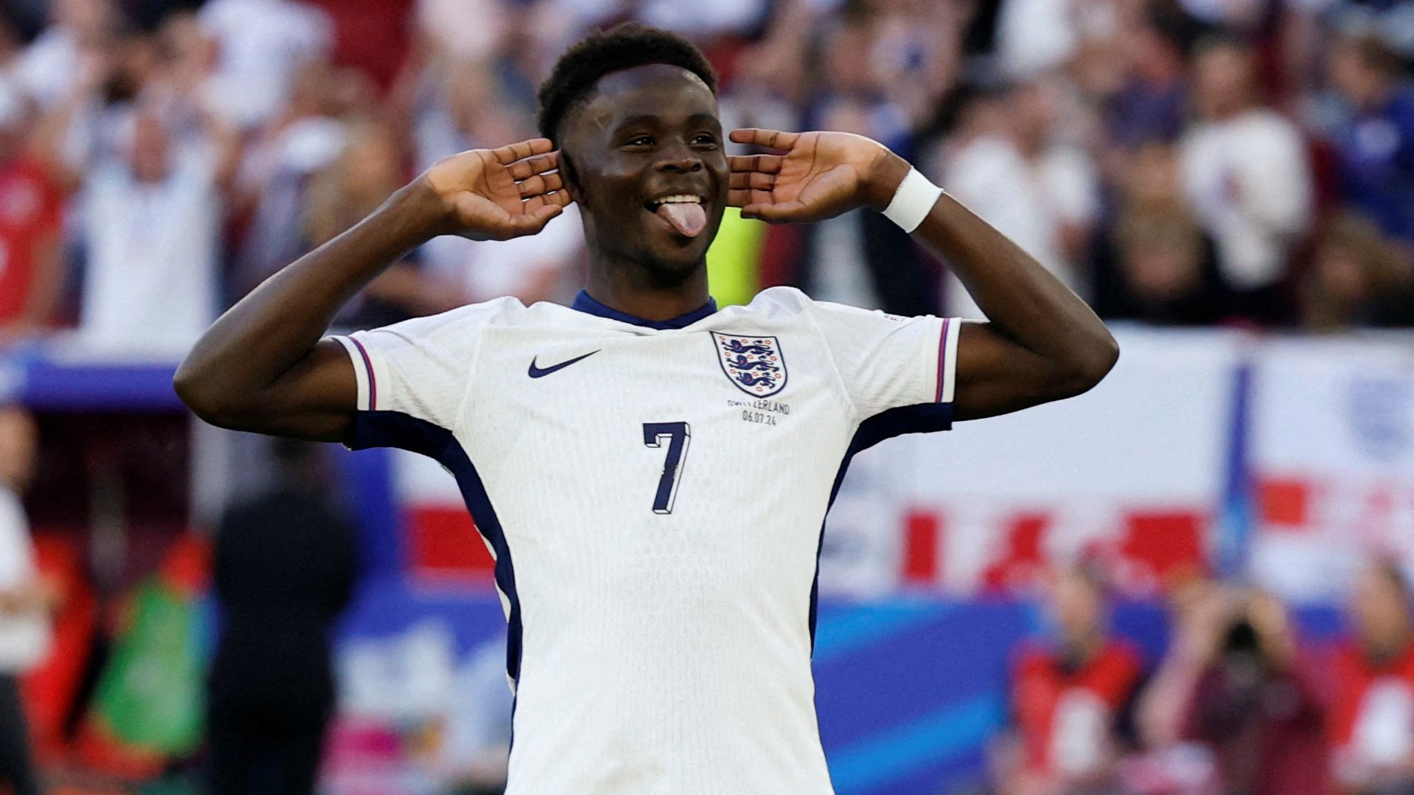 Euro 2024: Bukayo Saka helps keep England's dream of winning silverware ...