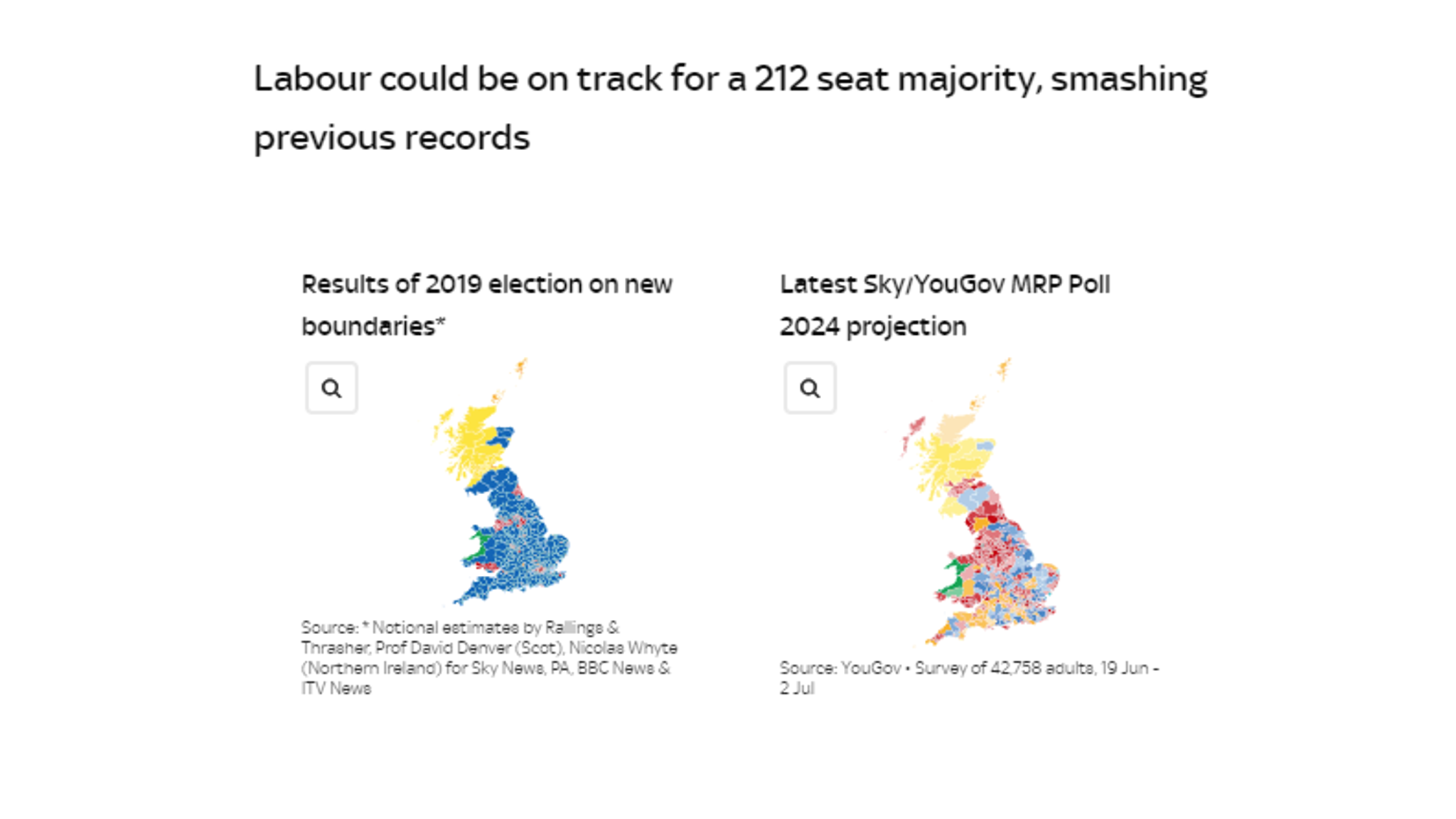General Election: Labour on course for biggest majority of any party ...