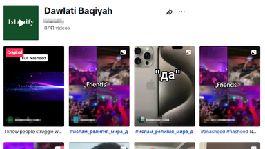 The Islamic State supporters exploiting TikTok's 'sounds' feature ...