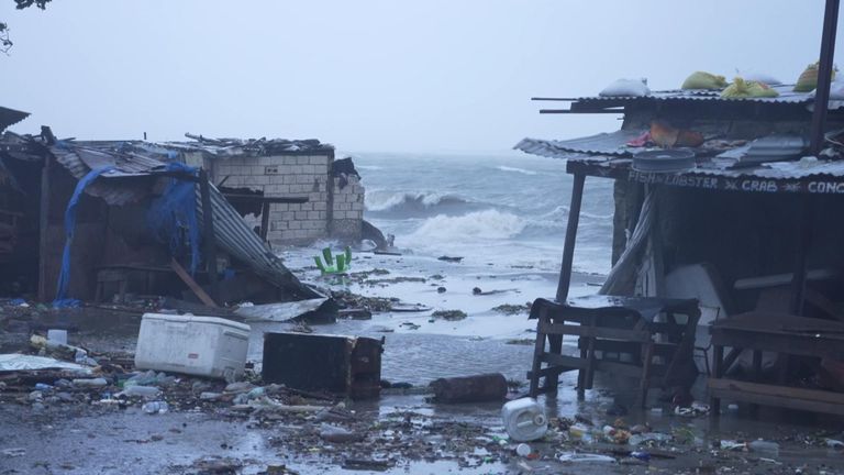 Jamaica recovers after being hit by record breaking Hurricane Beryl ...