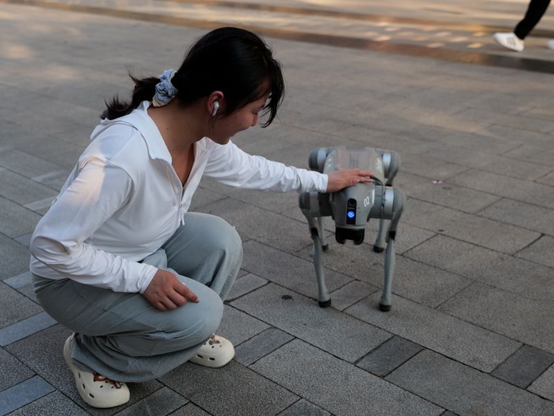 Robo Dog New Sony Aibo Robot Dog Demonstrated At CES 2018 Geeky