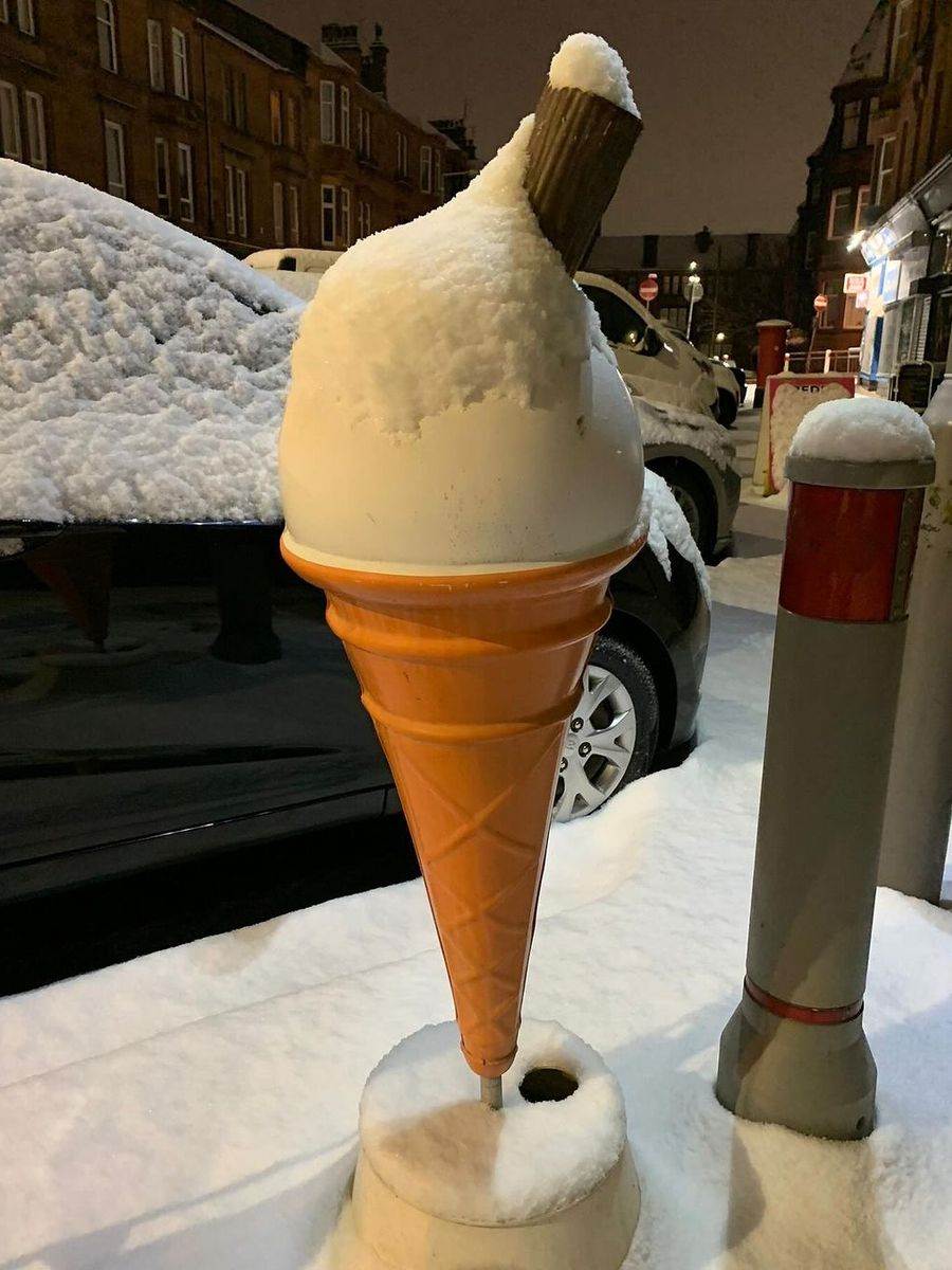 Missing ice cream statue returned with 'lovely little' note | UK News ...
