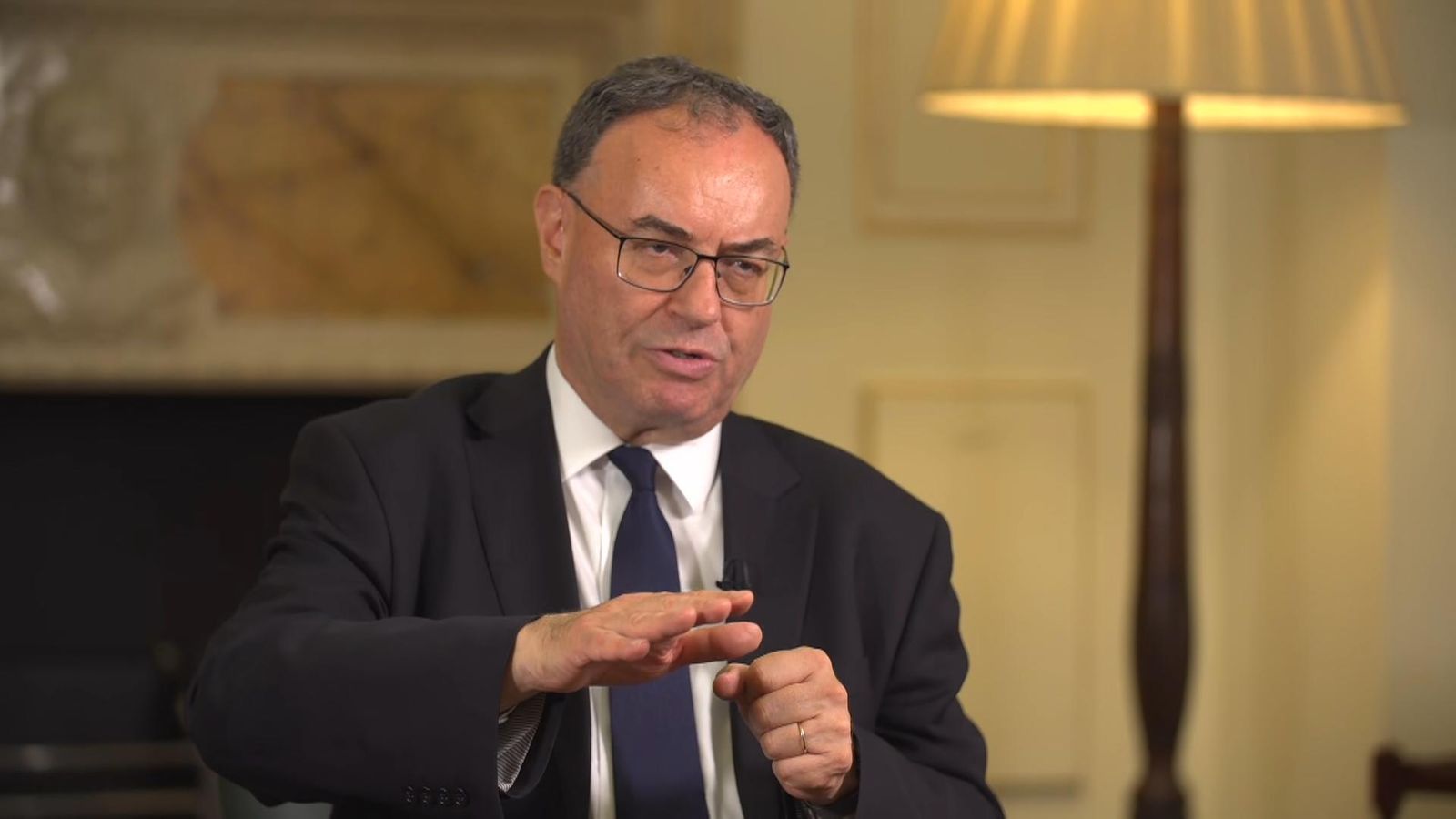 Bank of England governor Andrew Bailey warns interest rates will not ...