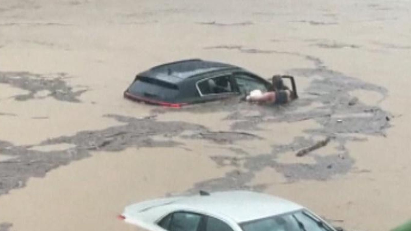 Connecticut: Motorist rescued from flash flood | US News | Sky News