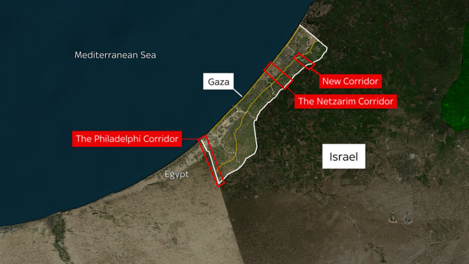 Satellite images appear to show Israel's long-term military presence in ...