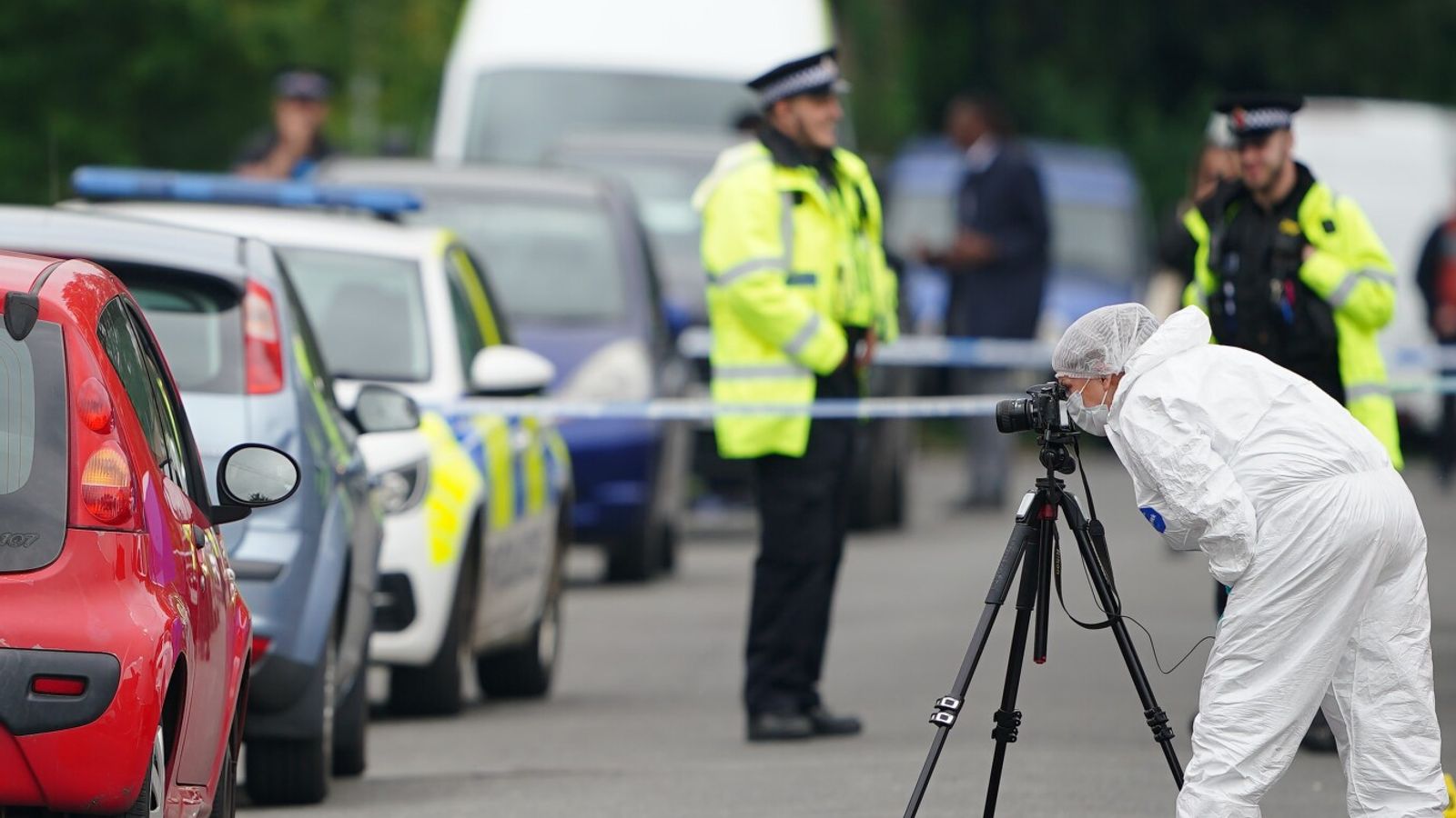 Manchester: Man arrested after woman killed and two other people ...