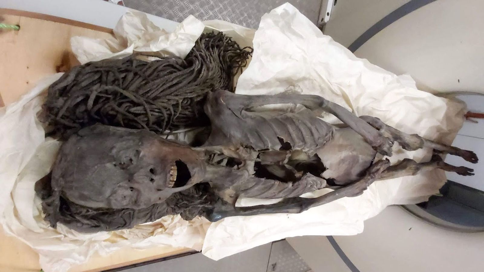 'Screaming Woman': Egyptian mummy's pained expression may have been ...