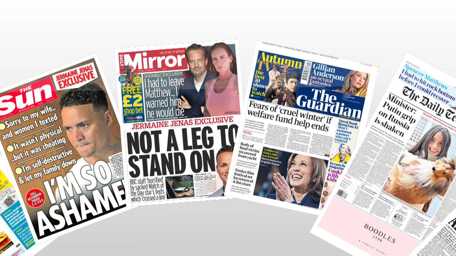 Press Preview: Saturday's front pages | News UK Video News | Sky News