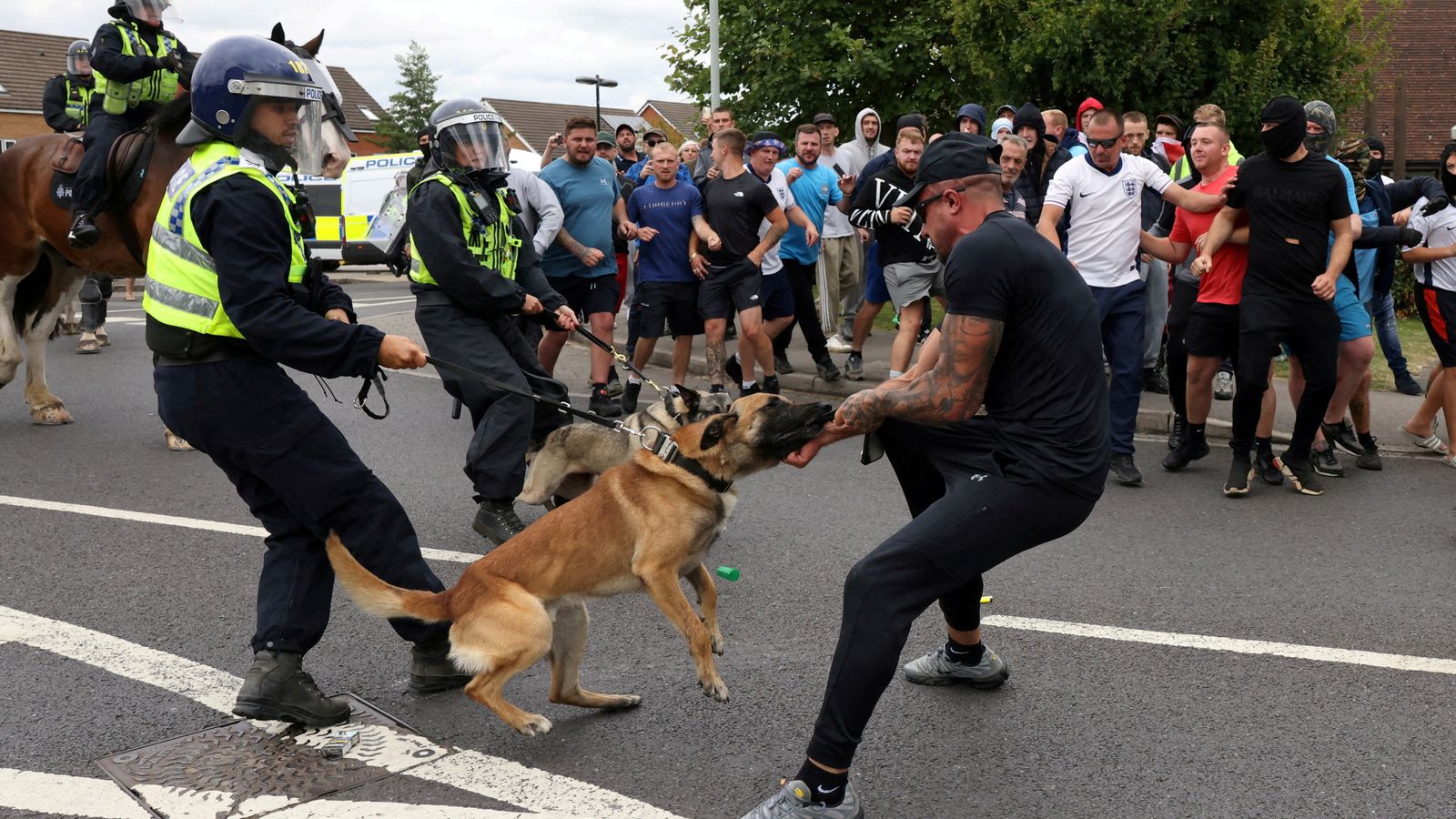 How a knife attack in Merseyside led to a week of unrest and riots | UK ...