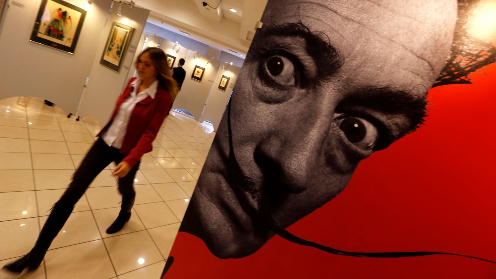 Salvador Dali prints found 'tucked away' in London garage after 50 ...