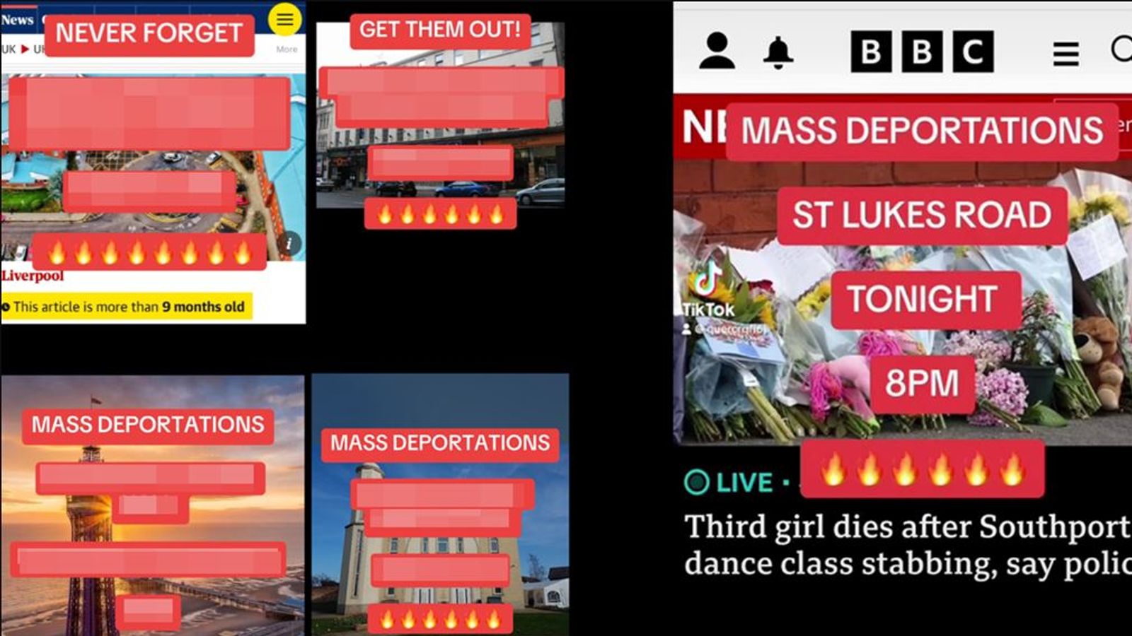 Threat of more protests over Southport stabbings - as prime minister ...