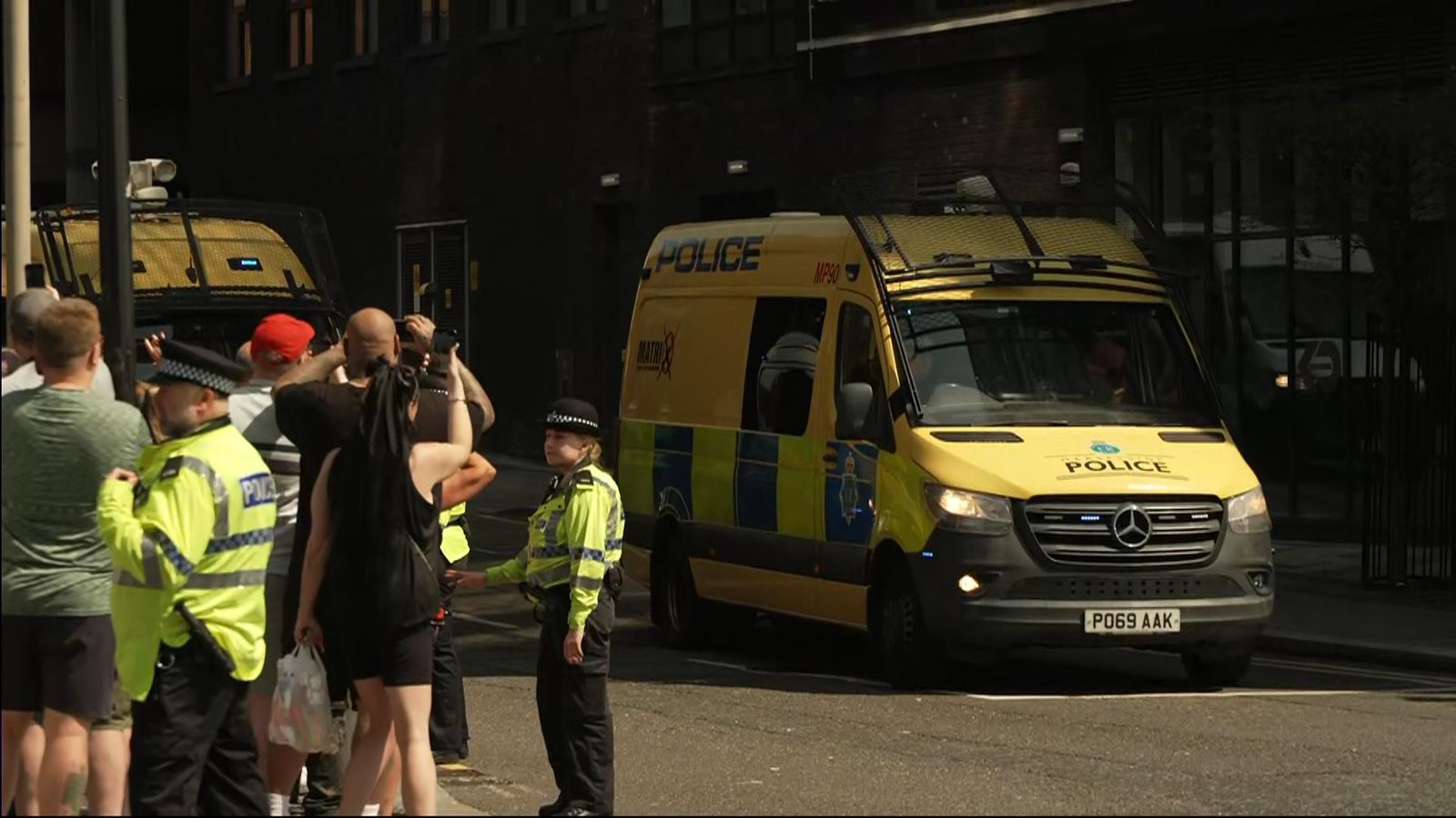 Southport attack suspect 17-year-old Axel Rudakubana departs from ...