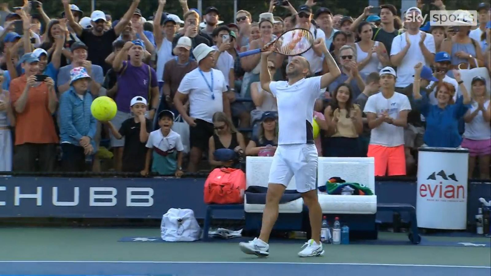 US Open: Dan Evans' comeback win against Karen Khachanov sets new record | US News | Sky News