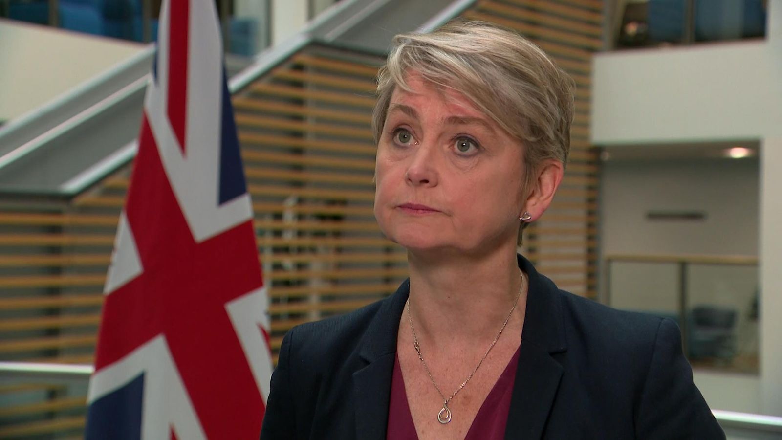 UK protests: Those behind 'violent thuggery' will 'pay the price', Home ...