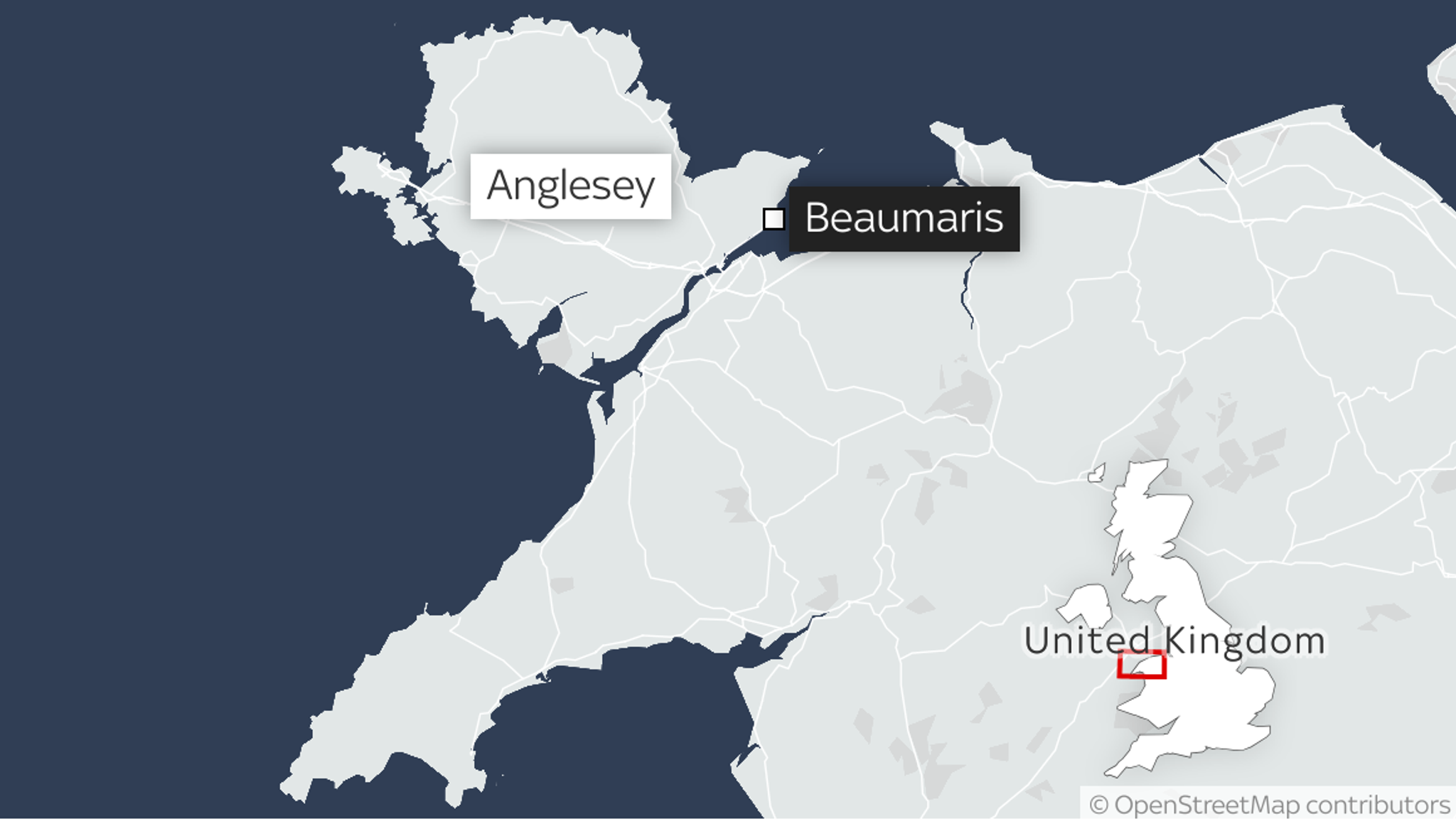 Anglesey: Three people die after Audi crashes near Beaumaris Pier | UK ...